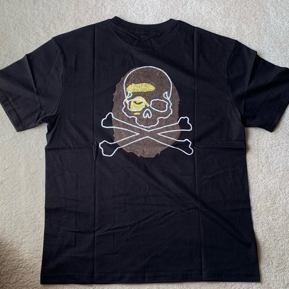 Bape | Shirts | Bape X Mastermind Black Ape Skull Tee | Poshmark